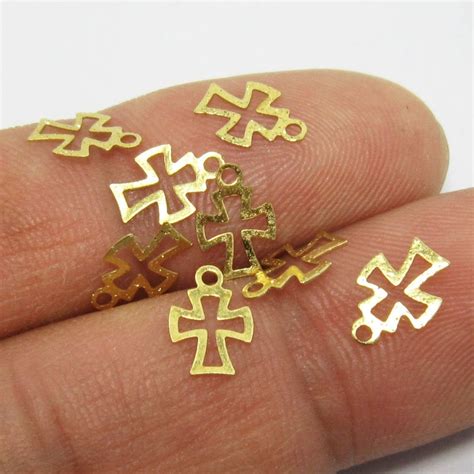 Brass Cross Etsy
