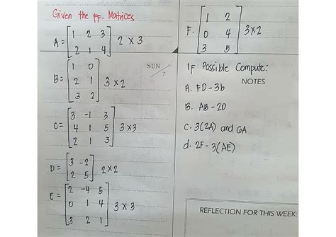 SOLUTION Sample Matrix Problem And Solutioms Studypool