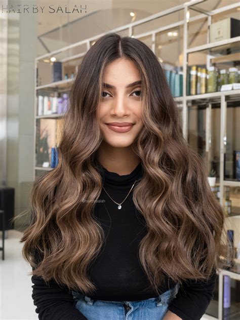 Medium Ash Brown Hair Color With Highlights