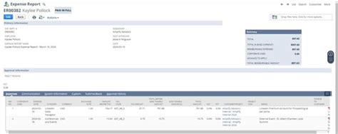 Netsuite Expense Report Taxes R Netsuite