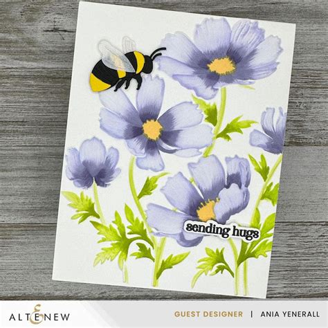 Bubbly Bumble Bee Layering Die Set Altenew