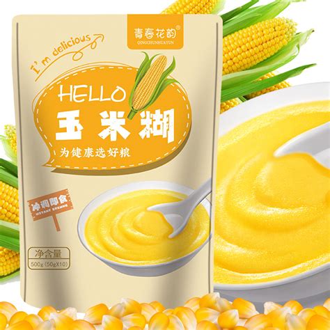 Original Flavor Corn Paste 500g Meal Replacement Powder Corn Flour