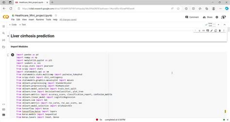 Data Science Project Liver Cirrhosis Prediction Prithiba A Posted On The Topic Linkedin