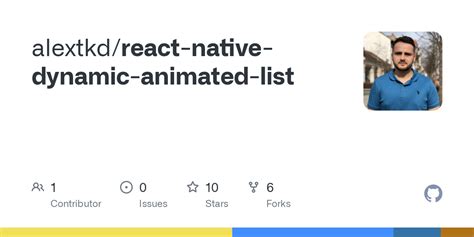 GitHub Alextkd React Native Dynamic Animated List