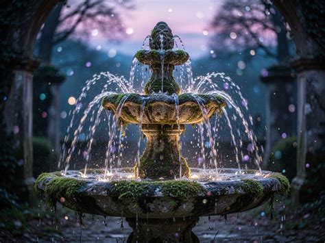 Signification Du Rêve De Fontaine Abondance Pureté And Renouveau