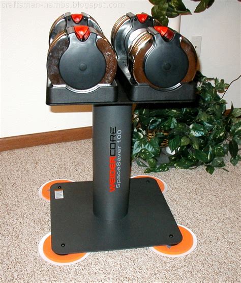 Craftsman Hambs Weider Adjustable Dumbbells SpaceSaver 100