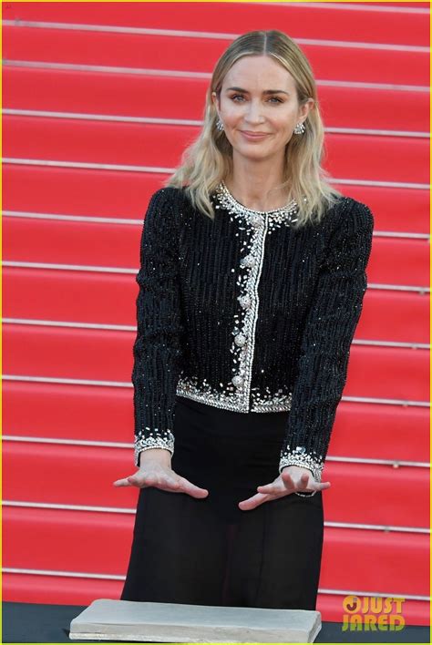 Emily Blunt Honored With A Handprint Ceremony During Mipcom 2022 In