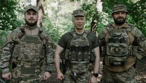 Syrskyi Awards Fighters Of Liut Assault Brigade