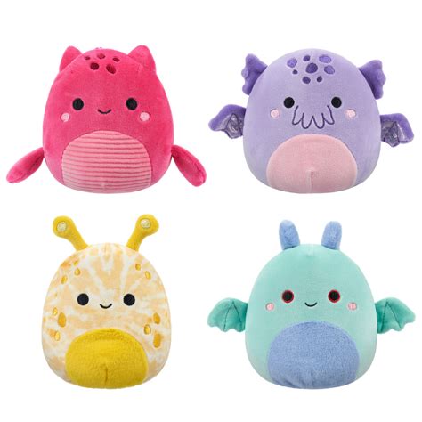 Squishmallows 5 Cryptids 4 Pack Jazwares