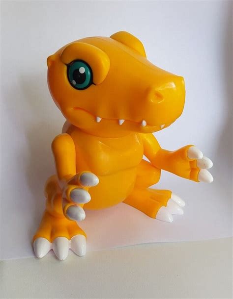 Bandai Digimon Agumon Toy Action Figure Digital Monster Vintage Etsy