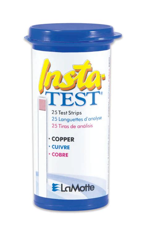 La Motte Insta Test Copper 25pk Pool Clean Gc
