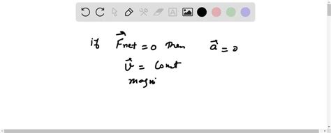 solved if all of the forces acting on an object balance so that the net