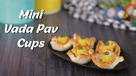 Snack Recipes Mini Vada Pav Bites By Megha Joshi