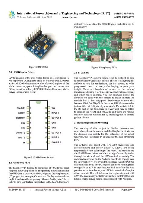 irjet self balancing robot using arduino uno pdf computer