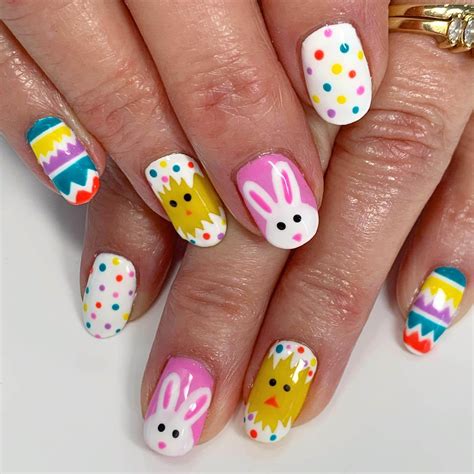 31 Cute Easter Egg Nails Ak Pal Kitchen