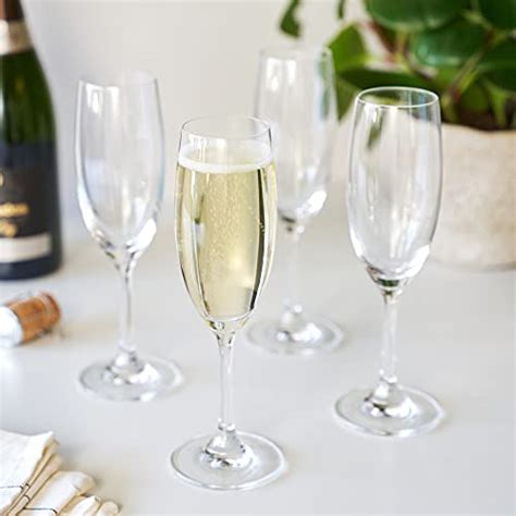 True Cuvée Champagne Flutes Crystal Sparkling Wine