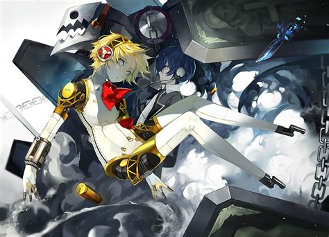 Artist Saberiii Shin Megami Tensei Persona 3 Aegis Yuuki Makoto