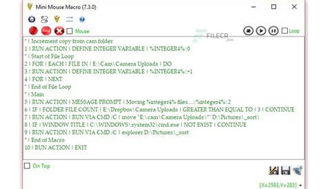 Mini Mouse Macro 833 Free Download Filecr