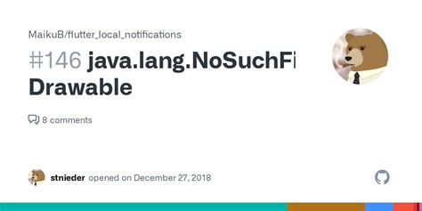 java lang nosuchfieldexception drawable · issue 146 · maikub flutter