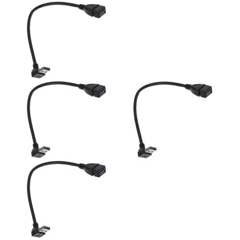 4 Count Devices Usb Extension Cable Male To Female Gender Travel