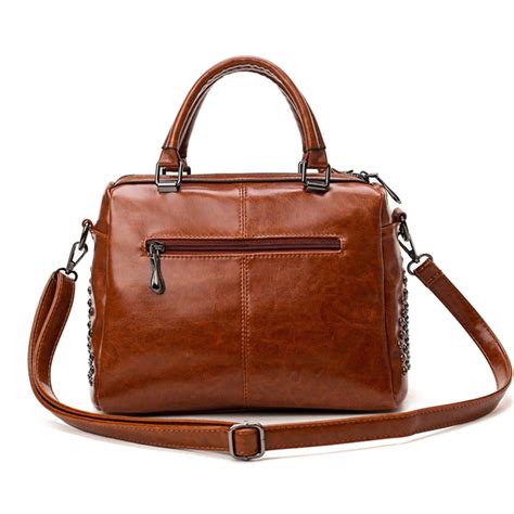 Sac à Main Vintage En Cuir Pour Femme Cuir Millénaire
