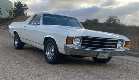 White And Powerful The 1972 Chevrolet El Camino Custom Enwheelzme