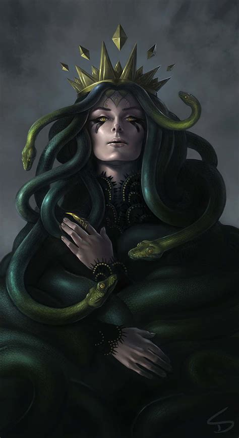 Digital Painting Inspiration Vol 21 Medusa Artwork Medusa Art Mythology Art