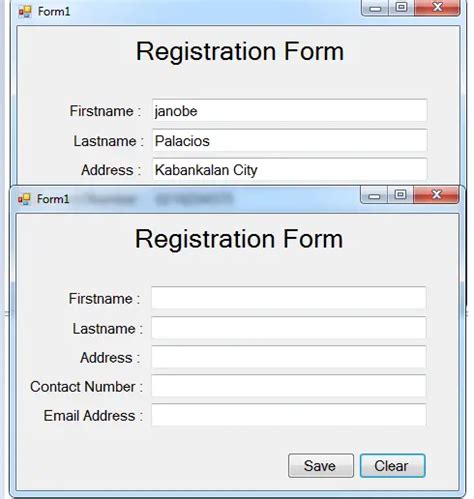 Clear Multiple Textboxes In C Free