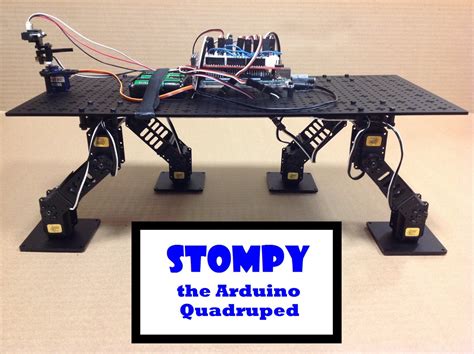 Arduino Quadruped Robot 5 Steps With Pictures Instructables