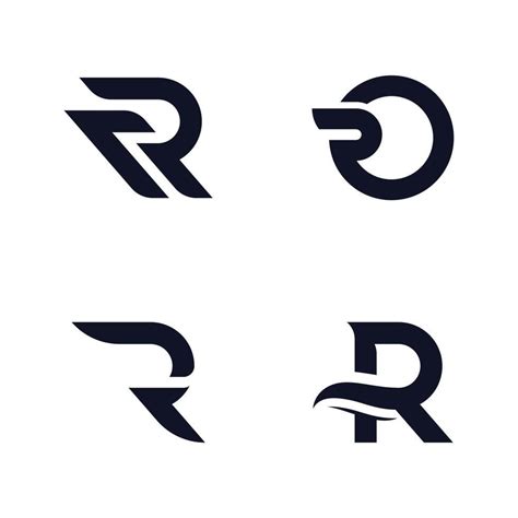 Letter R Logo Design Template