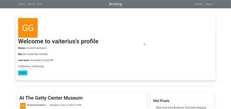GitHub Vaiterius Miniblog App A Blogging Application Powered By Python S Flask Framework And SQL