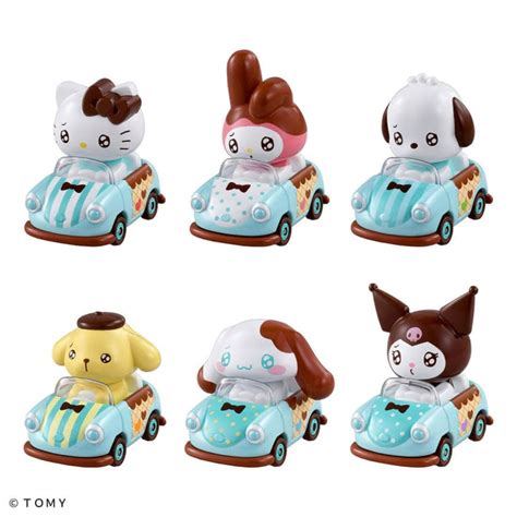 Figures Box Tomica Tunes Sanrio Characters Vol 2 Dp Box Meccha Japan