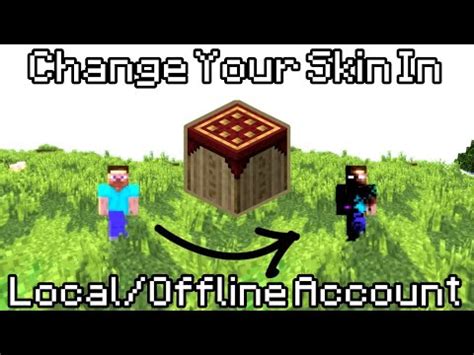 How To Change Your Skin In Pojavlauncher For Local Offline Account YouTube