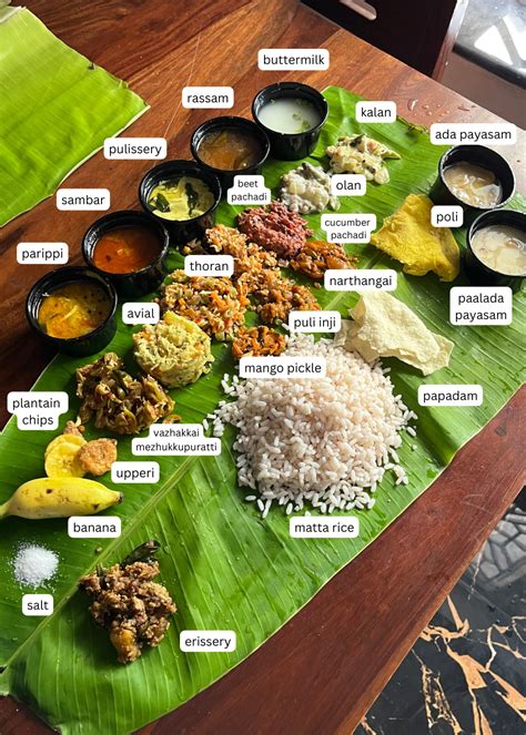 Onam sadya onam sadhya recipes kerala onam lunch menu – Artofit