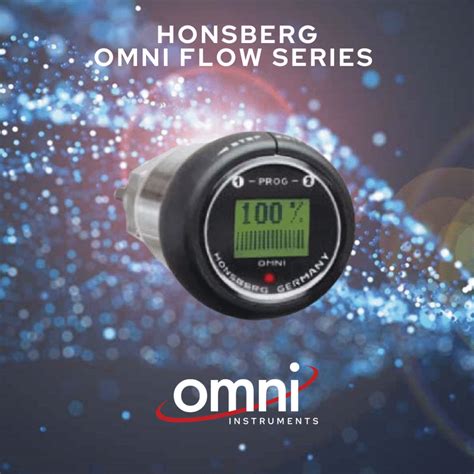 Honsberg Omni Flow Meters Omni Instruments