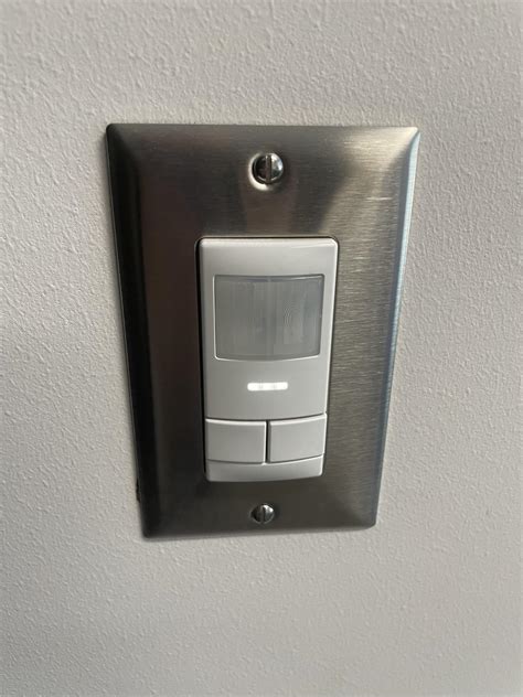 Occupancy Sensor With Override Switch 120 PIR Surface Mounted