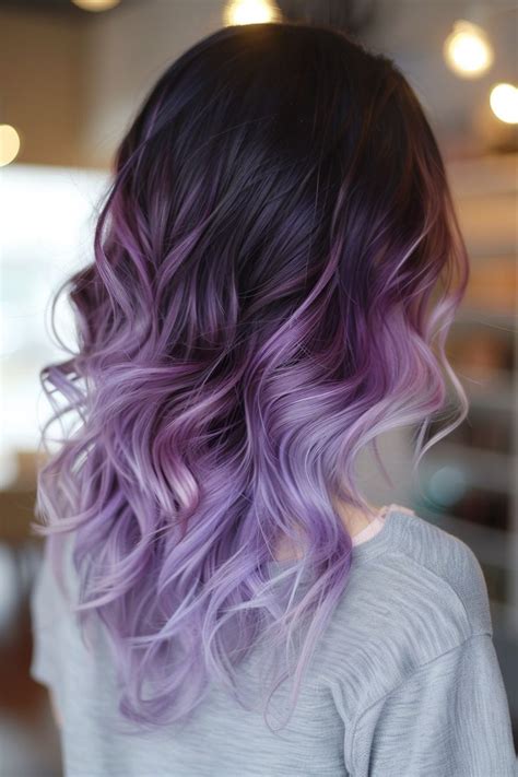 57 Trending Ombre Hair Color Ideas In 2024 Purple Ombre Hair