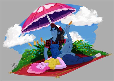 Marceline And Princess Bubblegum Couple