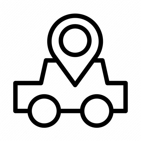 Car Gps Location Map Navigation Icon Download On Iconfinder