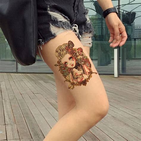 Tattooแทททูสติ๊กเกอร์สักลาย ส่งไวเคอรี่ Shopee Thailand