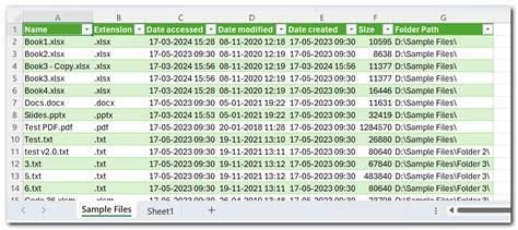 Learn Excel List File Names Using Power Query