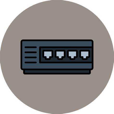 Network Hub Vector Icon 32750188 Vector Art At Vecteezy