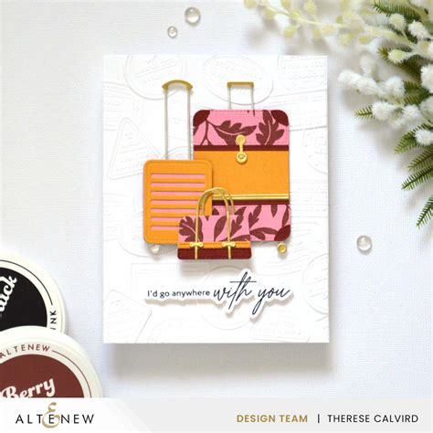 Altenew Creative Cuts Pack Your Bags Layering Die Set Altenew