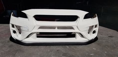 2015 Subaru Wrxsti Spec Vrs Front Bumper And Lip Group A Motoring