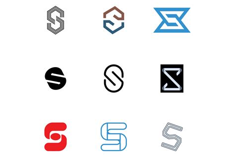 Premium S Letter Monogram Concept Icon V Graphic By Abi Pandu
