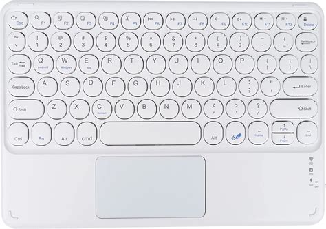 Wireless Bluetooth Keyboard With Touchpad For Ipad Portable Mini Small Universal Rechargeable