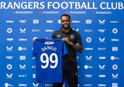 Rangers Confirma Contratação De Danilo Pereira