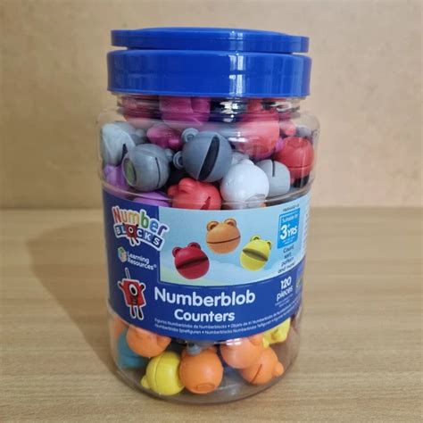 Learning Resources Numberblocks Numberblob Counters Set 120 Pieces