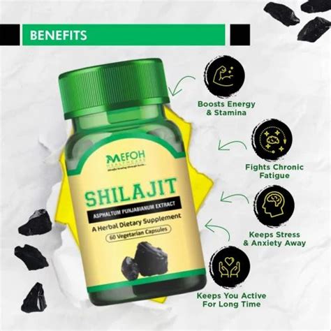 Shilajit Extract Capsule Packaging Type Bottle 60 Capsules At ₹ 300
