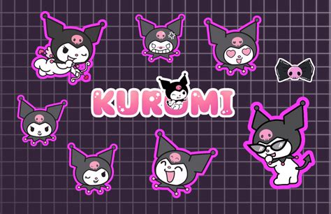 Kuromi Sticker Printable